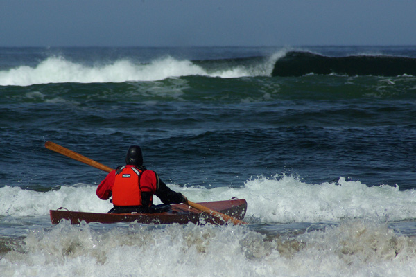Surfing the F1 | Cape Falcon Kayak