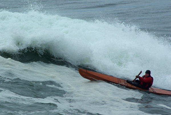 Surfing the F1 | Cape Falcon Kayak