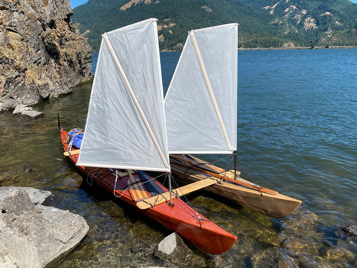 skin-on-frame-kayak-catamaran-01 | Cape Falcon Kayak